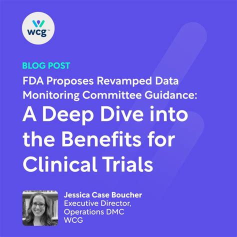 Joshua Gentile, MBA on LinkedIn: FDA Proposes Revamped Data Monitoring Committee Guidance: A ...