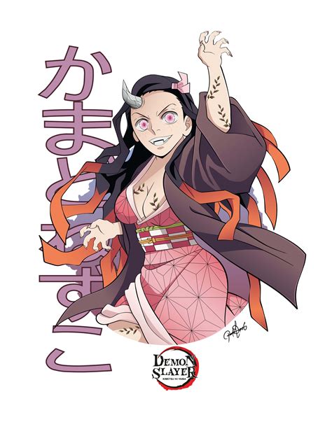 Artstation Nezuko Kamado Design For Prints And T Shirt Artworks