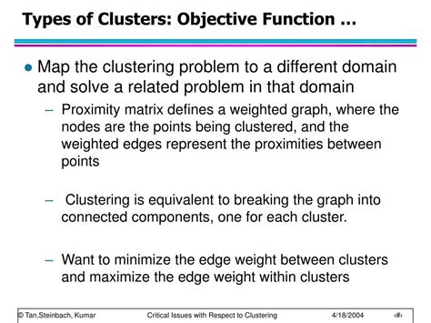 Ppt Critical Issues With Respect To Clustering Powerpoint