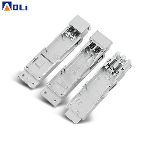 10g Sfp Die Casting Chassis For Optical Module Zinc Alloy Optical