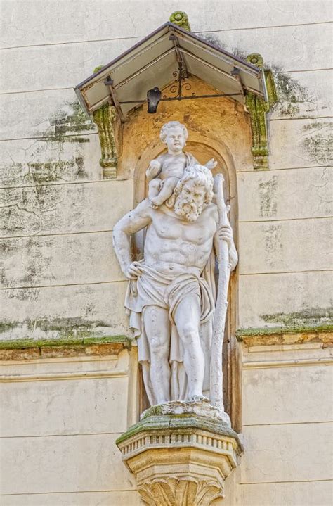 Saint Christopher Statue Editorial Stock Image Image Of Hrvatska
