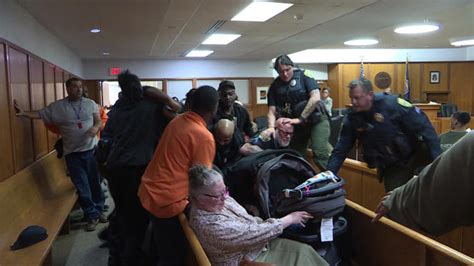 Brawl Erupts In Kansas Courtroom During Murder Sentencing