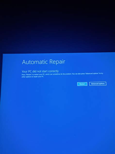 Stuck In Windows 10 Automatic Repair Loop Rpcmasterrace