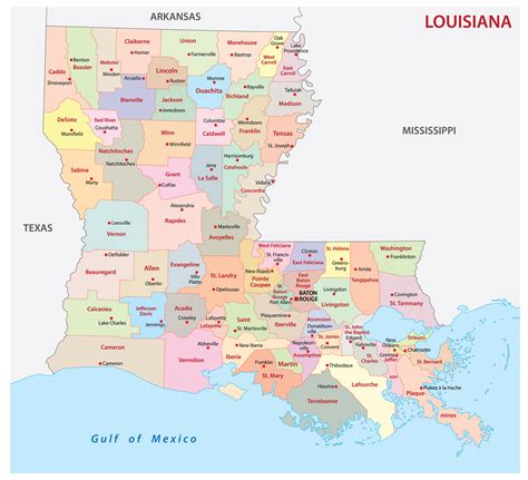 Louisiana Maps And Facts World Atlas