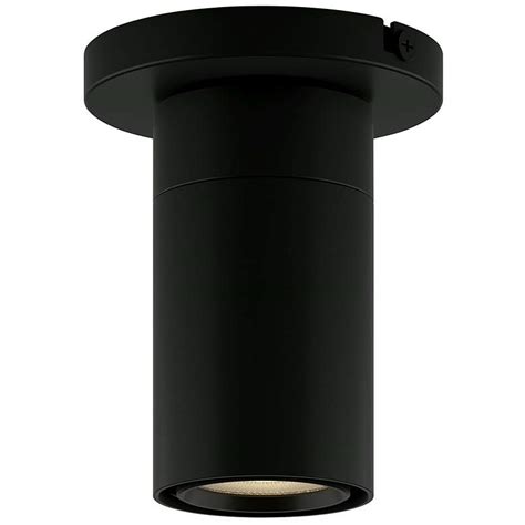 Gx15 4 Wide 1 Light Black 2700k Led Surface Mount 6164n Lamps Plus