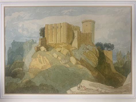 John Sell Cotman Château De Falaise Normandy 1821 Mutualart