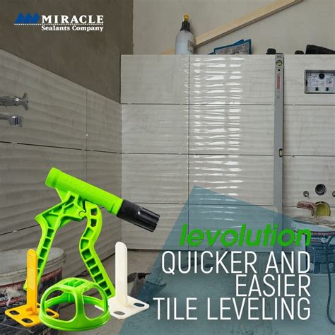 Levolution The Quickest Tile Spacing And Leveling System