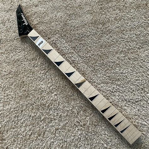 Jackson Maple 4 String Bass Neck With Maple Fretboard Reverb