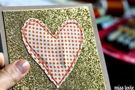 Miss Lovie Diy Fabric Heart Fall Bunting With Free Template Fabric