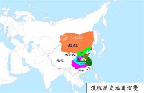 中国历史地图 中国历代版图 中国历史地图演变过程 汉程历史