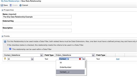 Marketing Cloud Data Relationships Feature Connect Data Extensions Salesforce Ben
