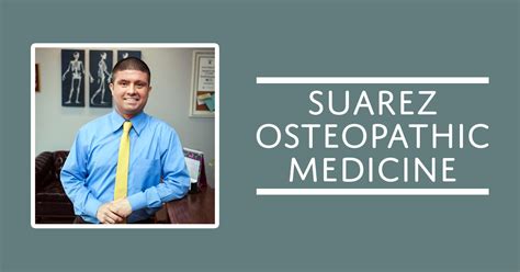 Dr Sergio Suarez D O Suarez Osteopathic Medicine Springfield Nj