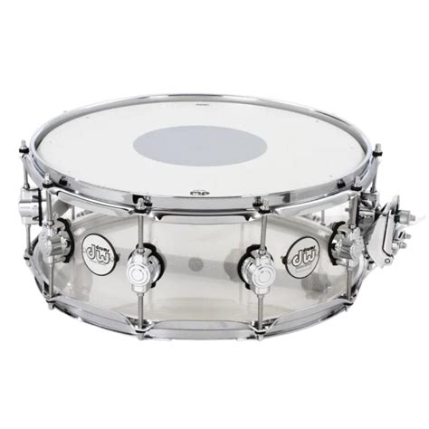 Drum Works Snare Drum 6x14 Clear Acrylic