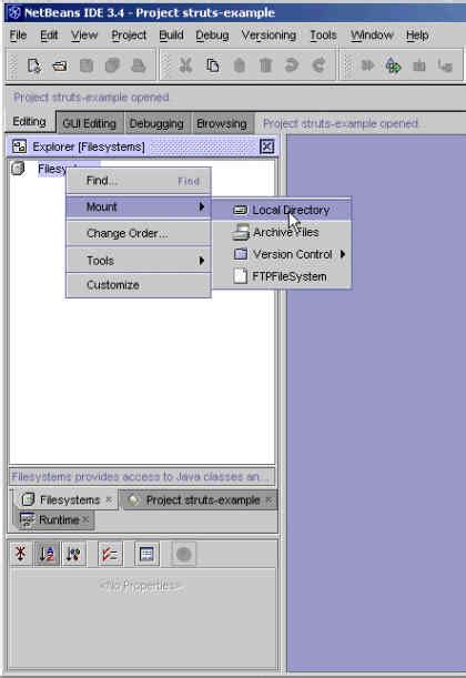How To Setup A Basic Struts Project Using Netbeans IDE Apache Struts