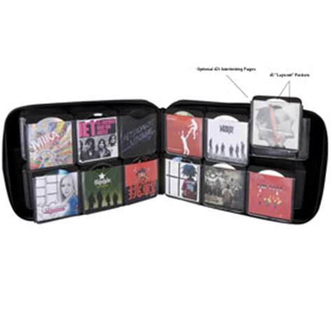 Slappa Sld2i3602 Black Hardbody Cd Case 360 Cds New Worldsmusics