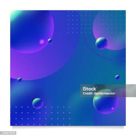 Poster 3d Abstrak Realistis Dengan Bentuk Cairan Pada Latar Belakang