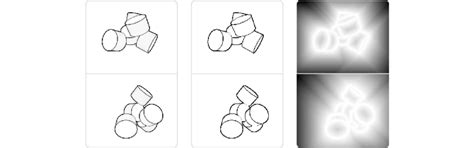 Target Curvature Heatmaps Left Are Converted To Binary Images Download Scientific Diagram
