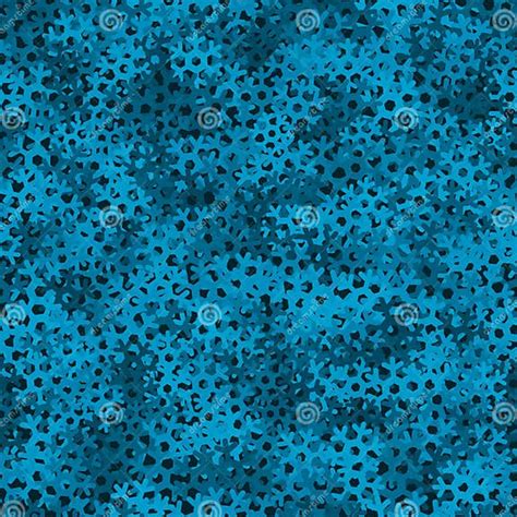 Vector Holiday Texture Seamless Winter Pattern With Pretty Snowflakes