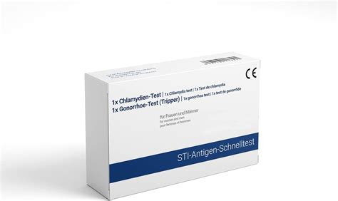 1 X Chlamydia And Gonorrhoe Tripper Quick Test Sti Sex Disease Test