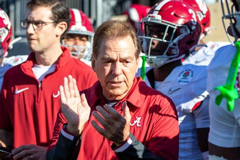 Head Football Coach Nick Saban Is Retiring After 17 Seasons At Alabama