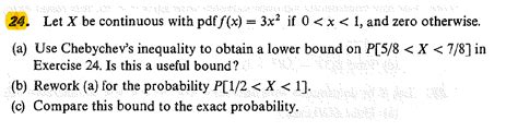 solved let x be continuous with pdf f x 3x 2 if 0