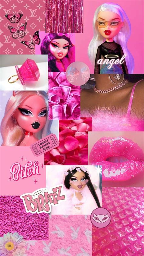 Bratz Wallpaper Pink Marble Wallpaper Big Eyes By Brianwilsonsayssmile