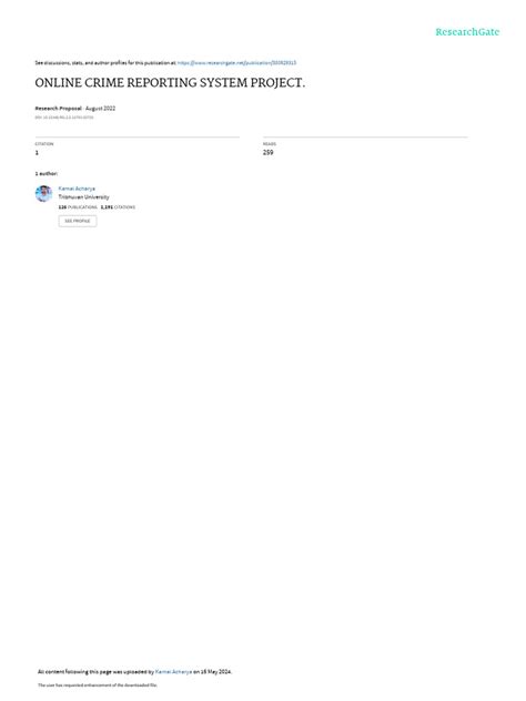 Online Crime Reporting System Project Pdf Software Testing Java