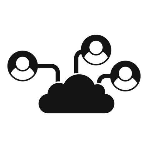 Premium Vector Outsource Cloud Elements Icon Simple Illustration Of Outsource Cloud Elements