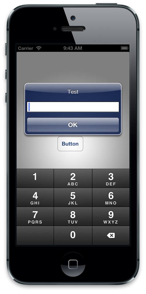 Ios Uialertview Textfield Keyboard Type Stack Overflow