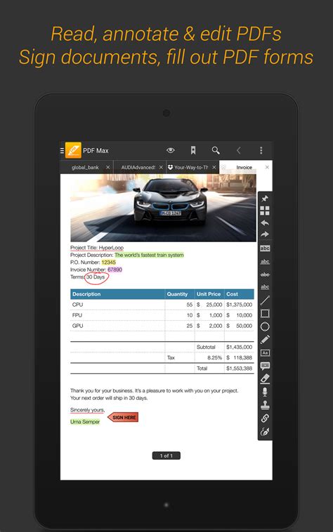 pdf max read annotate and edit pdf documents plus fill out pdf forms