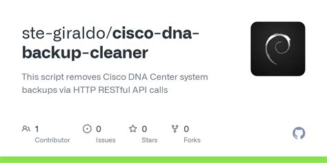 GitHub Ste Giraldo Cisco Dna Backup Cleaner This Script Removes Cisco DNA Center System
