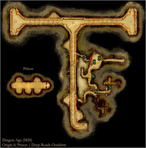 World Atlas Maps Main Areas Origin 6 Dwarf Noble Dragon Age