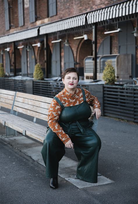 Plus Size Anthropology Review Faux Leather Jumpsuit The Huntswoman