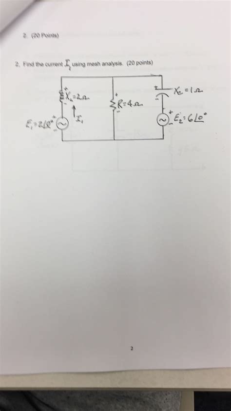 Solved Find The Current I Using Mesh Analysis Chegg