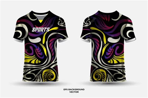 Premium Vector Modern And Futuristic Jersey Design Suitable For