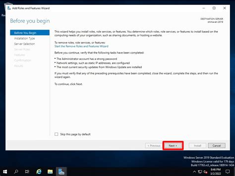 Windows Server 2019：web Server Iis Building Procedure Using Role And