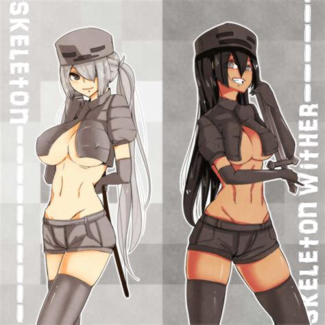 Minecraft Skeleton Wither By Rammkiler On Deviantart