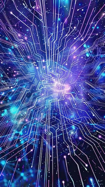 Premium Photo A Detailed View Of A Hightech Circuit Board With Glowing Elements Generate Ai