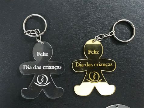 Chaveiros de acrílicos personalizados Elo7 Produtos Especiais