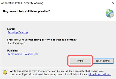 How To Install The Techship Desktop Client Step By Step Guide