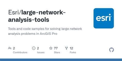Github Esrilarge Network Analysis Tools Tools And Code Samples For