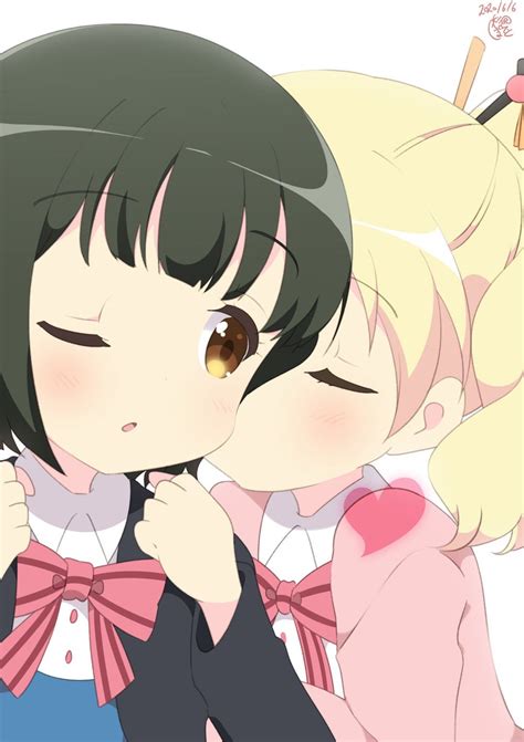 Alice Cartelet And Oomiya Shinobu Kin Iro Mosaic Drawn By Aosora Neko Danbooru