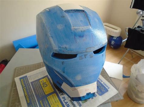 Build An Iron Man Helmet For Cheap Iron Man Helmet Iron Man Helmet