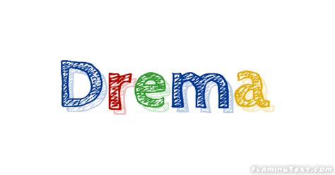 Drema Logo | Free Name Design Tool from Flaming Text
