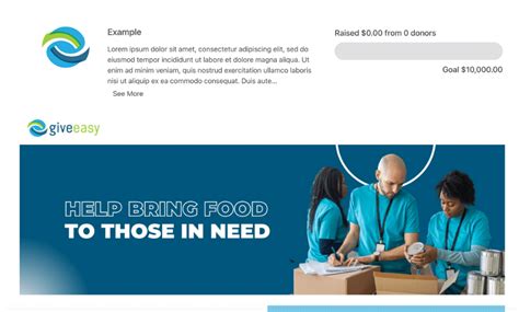 How To Add Teams To Your Donation Page GiveEasy