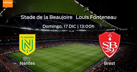 Previa De La Ligue 1 Fc Nantes Vs Brest Infobae