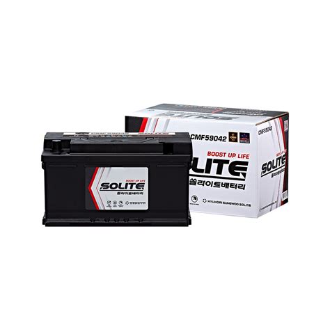 Bmw 330 쏠라이트 자동차 배터리 Cmf59042 Din90l 주 필터테크
