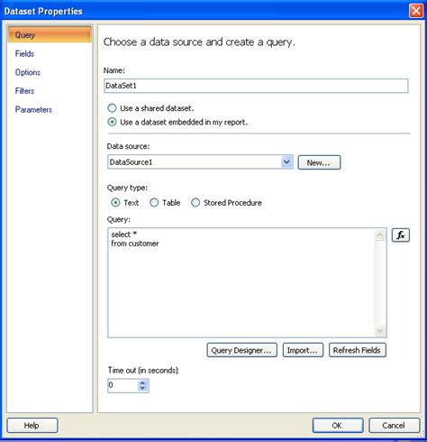 Reporting Service Con Mysql