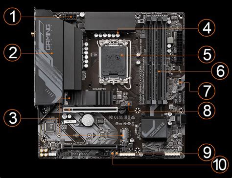 B760m Gaming X Ax Ddr4｜aorus 技嘉科技