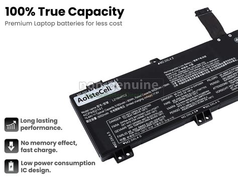 High Quality Lenovo Legion 5 Pro 16iah7 82s00014mj Replacement Battery